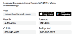 Employee Assistance Program (EAP) - AutoNation